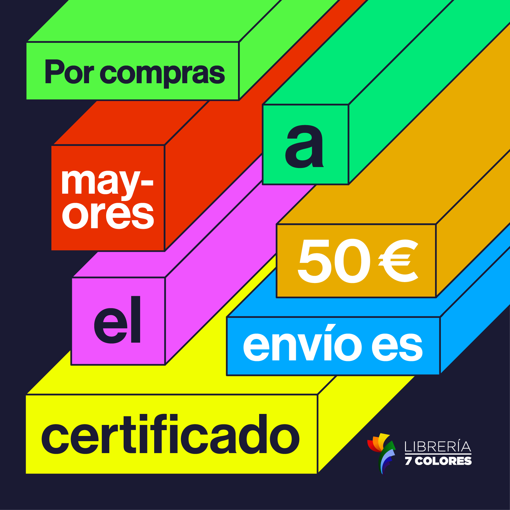 LIBRERÍA 7 COLORES - LIBRERÍA DE VIEJO